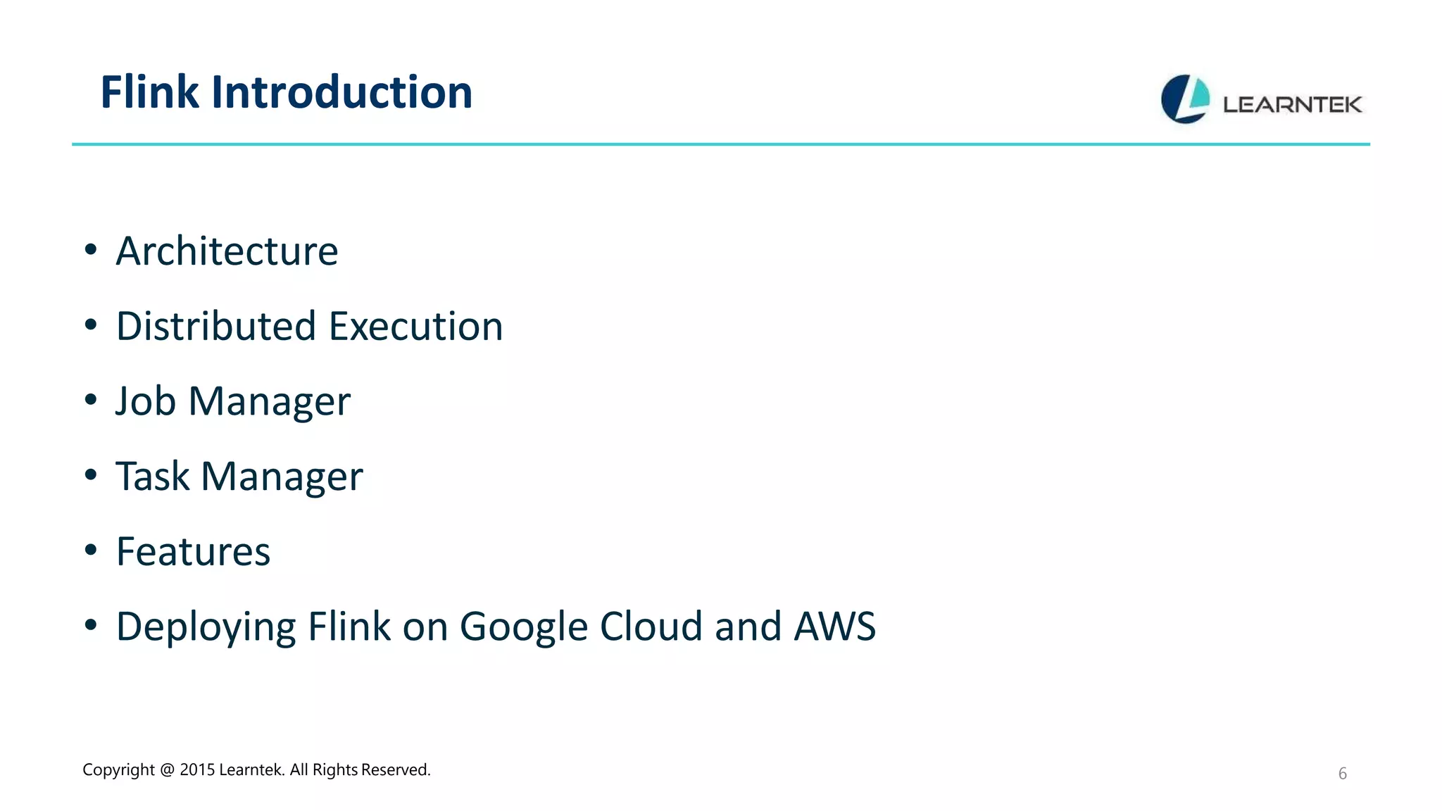 Apache flink | PPT