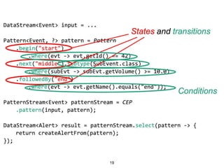 Apache flink 1.0.0 overview | PPTX | Databases | Computer Software and Applications