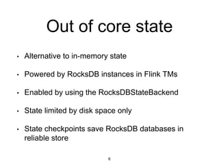 Apache flink 1.0.0 overview | PPTX | Databases | Computer Software and Applications
