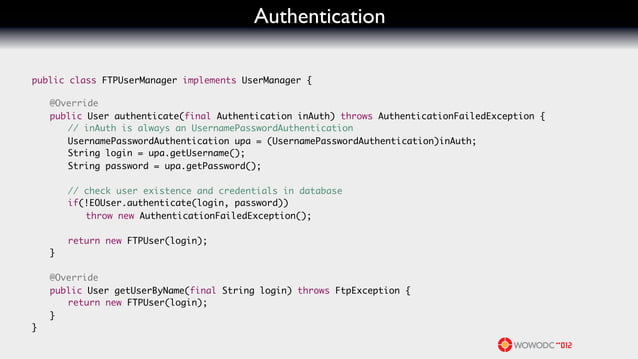 Apache FTP Server Integration | PPT