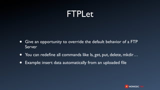Apache FTP Server Integration | PPT
