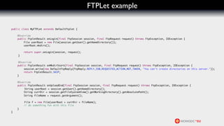 Apache FTP Server Integration | PPT