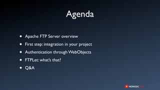 Apache FTP Server Integration | PPT