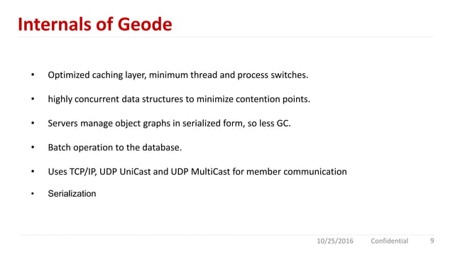 Apache geode | PPTX