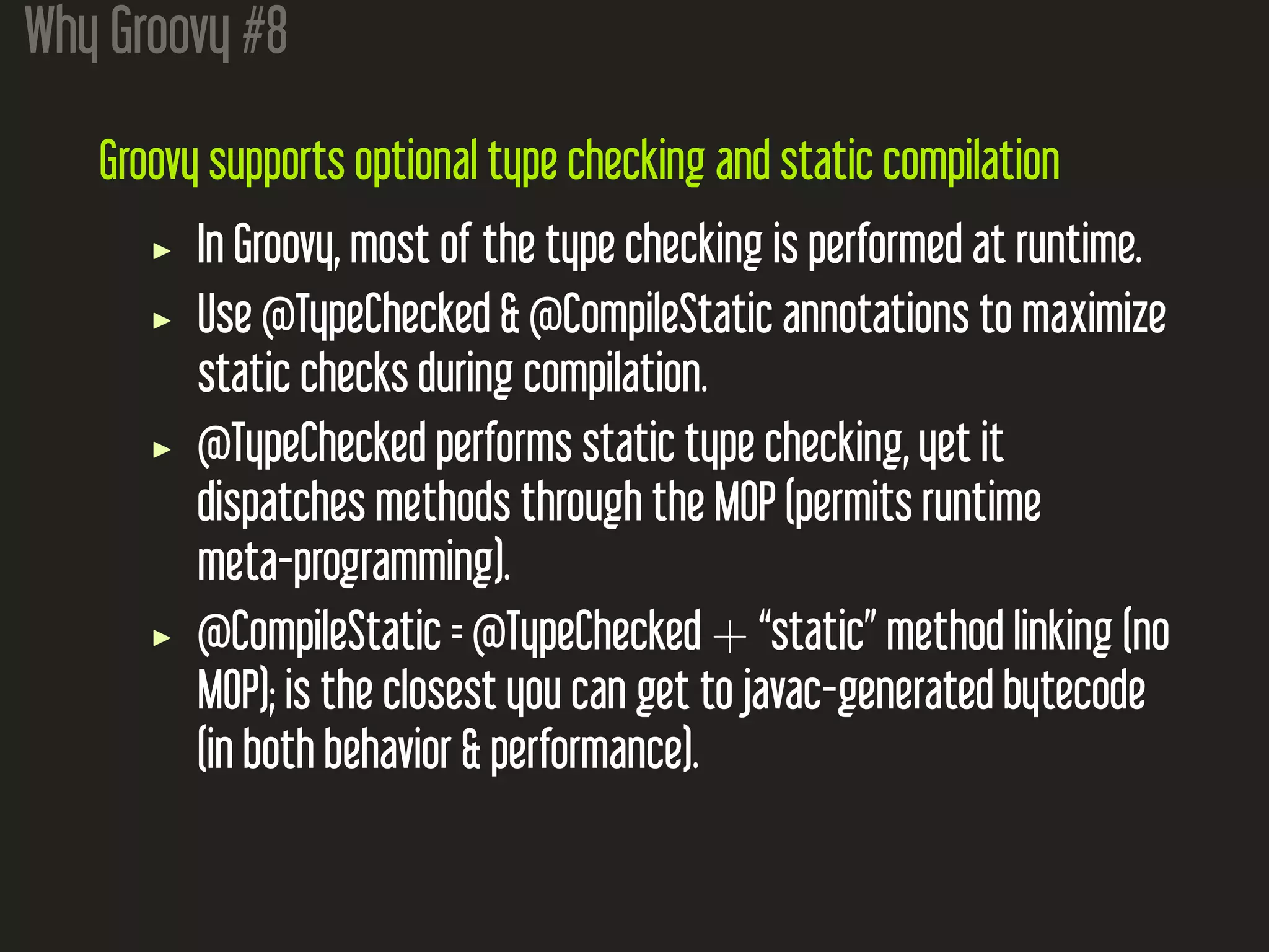 Apache Groovy: the language and the ecosystem | PPT
