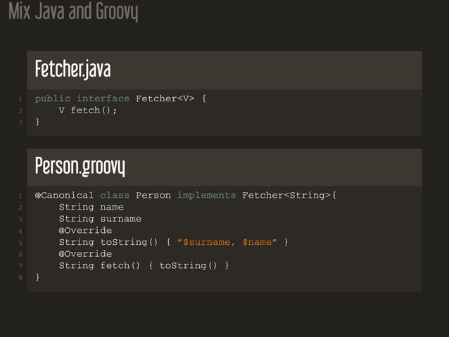 Apache Groovy: the language and the ecosystem | PPT