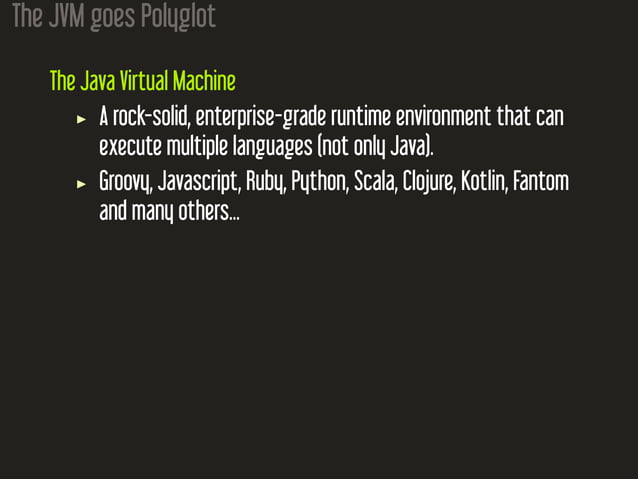 Apache Groovy: the language and the ecosystem | PPT