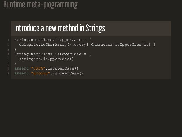 Apache Groovy: the language and the ecosystem