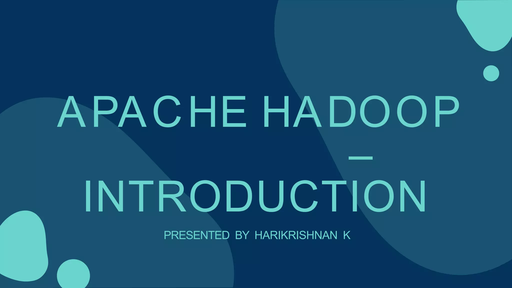 Apache hadoop introduction and architecture | PPT Apache hadoop introduction and architecture | PPT