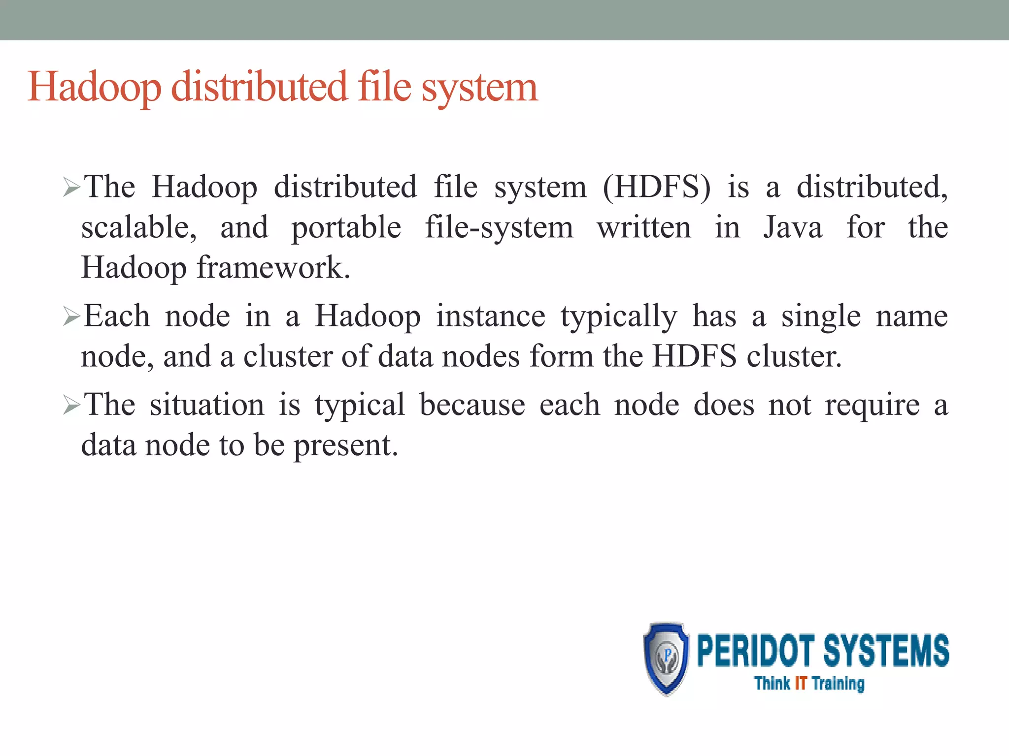 Apache hadoop overview | PDF | Cloud Computing | Internet