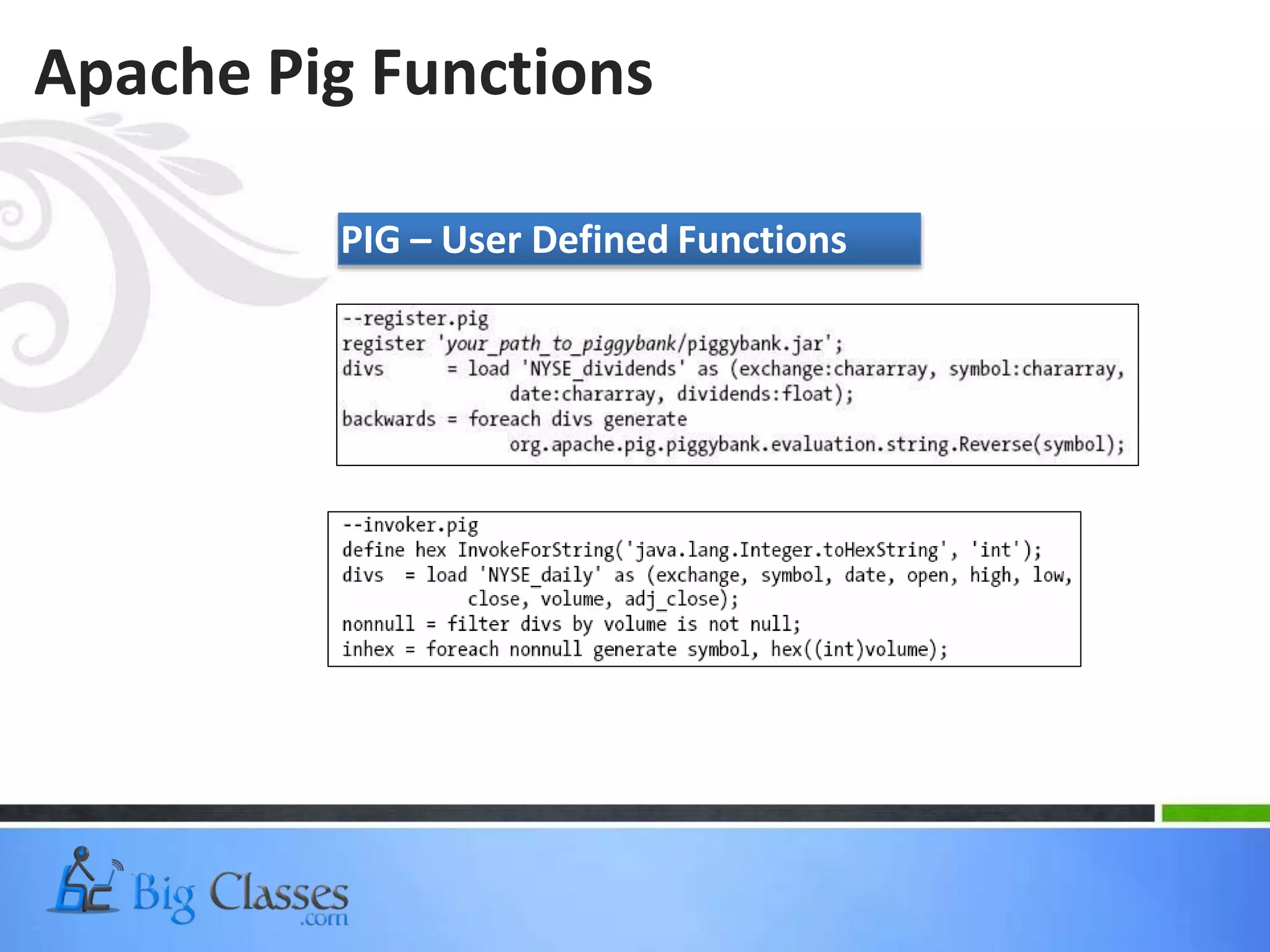 Apache hadoop pig overview and introduction | PPT