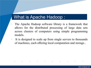 Apache hadoop technology : Beginners | PPT
