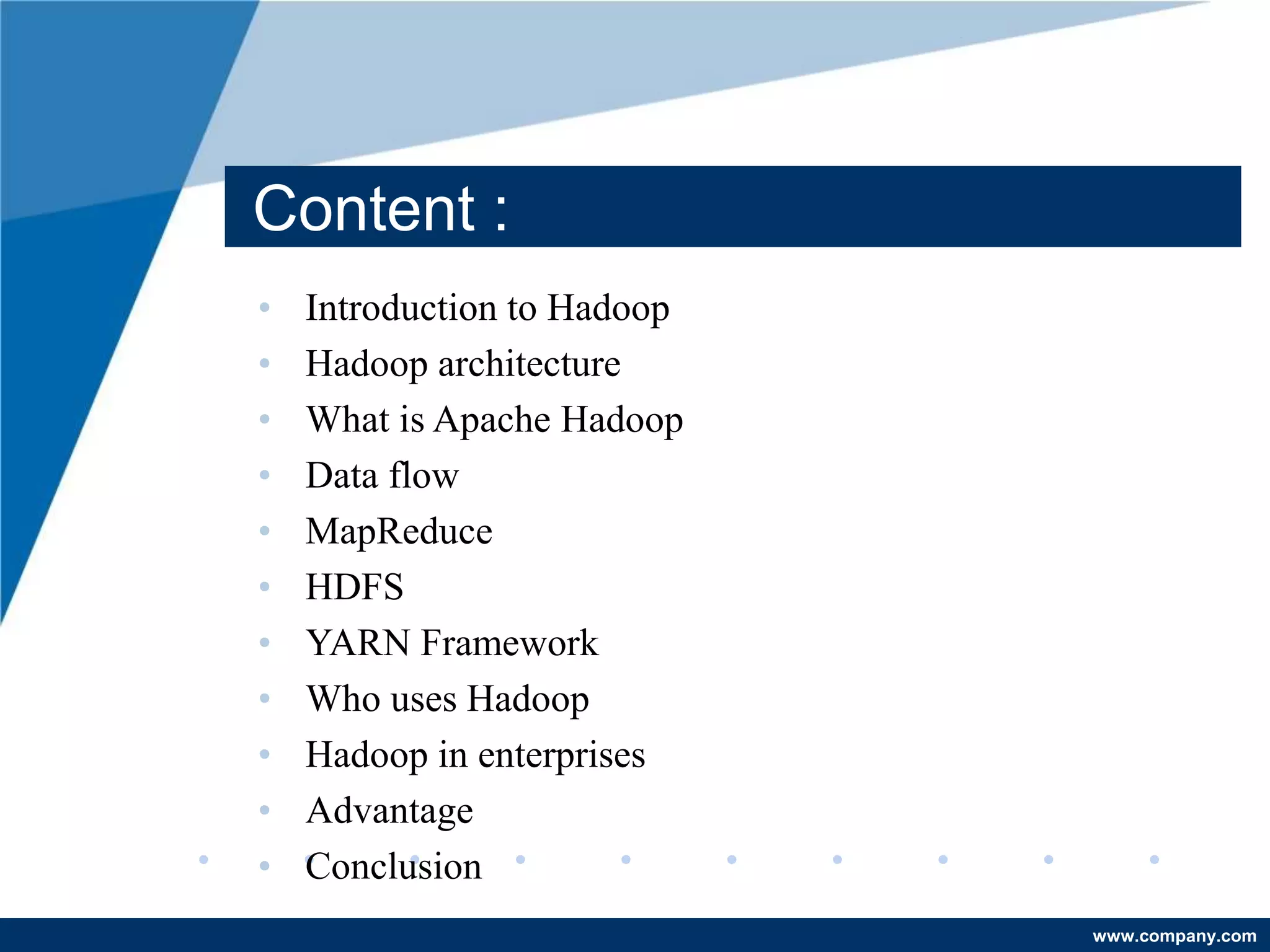 Apache hadoop technology : Beginners | PPT