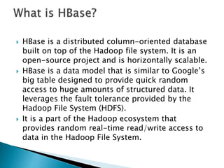 Apache h base | PPT