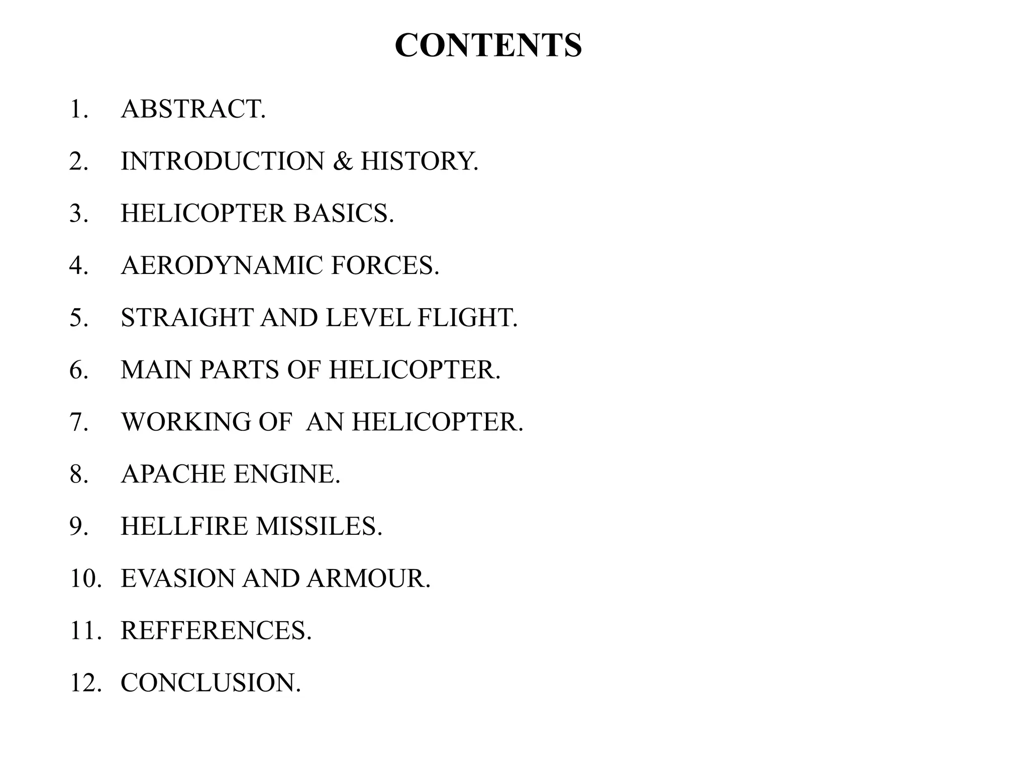 Apache Helicopter | PPTX