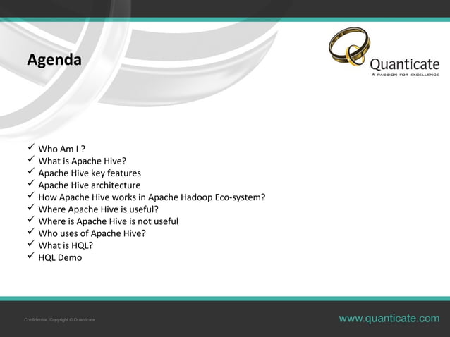 Apache Hive - Introduction | PPT | Databases | Computer Software and ...