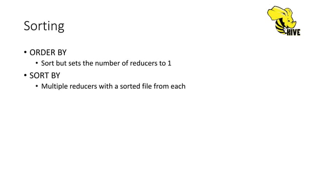 Apache Hive Introduction Ppt