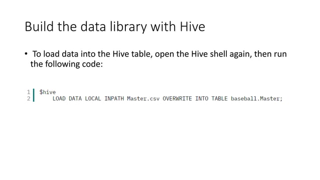 Apache hive introduction | PPT