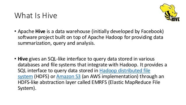 Apache hive introduction