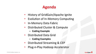 GridGain 6.0: Open Source In-Memory Computing Platform - Nikita Ivanov | PPT