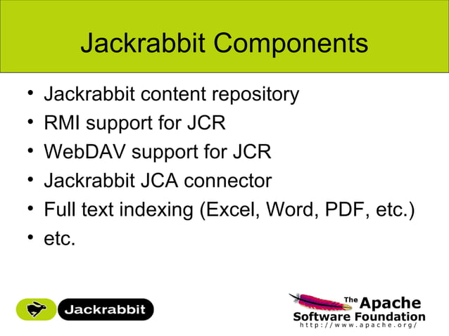 JCR Content Management | PPT