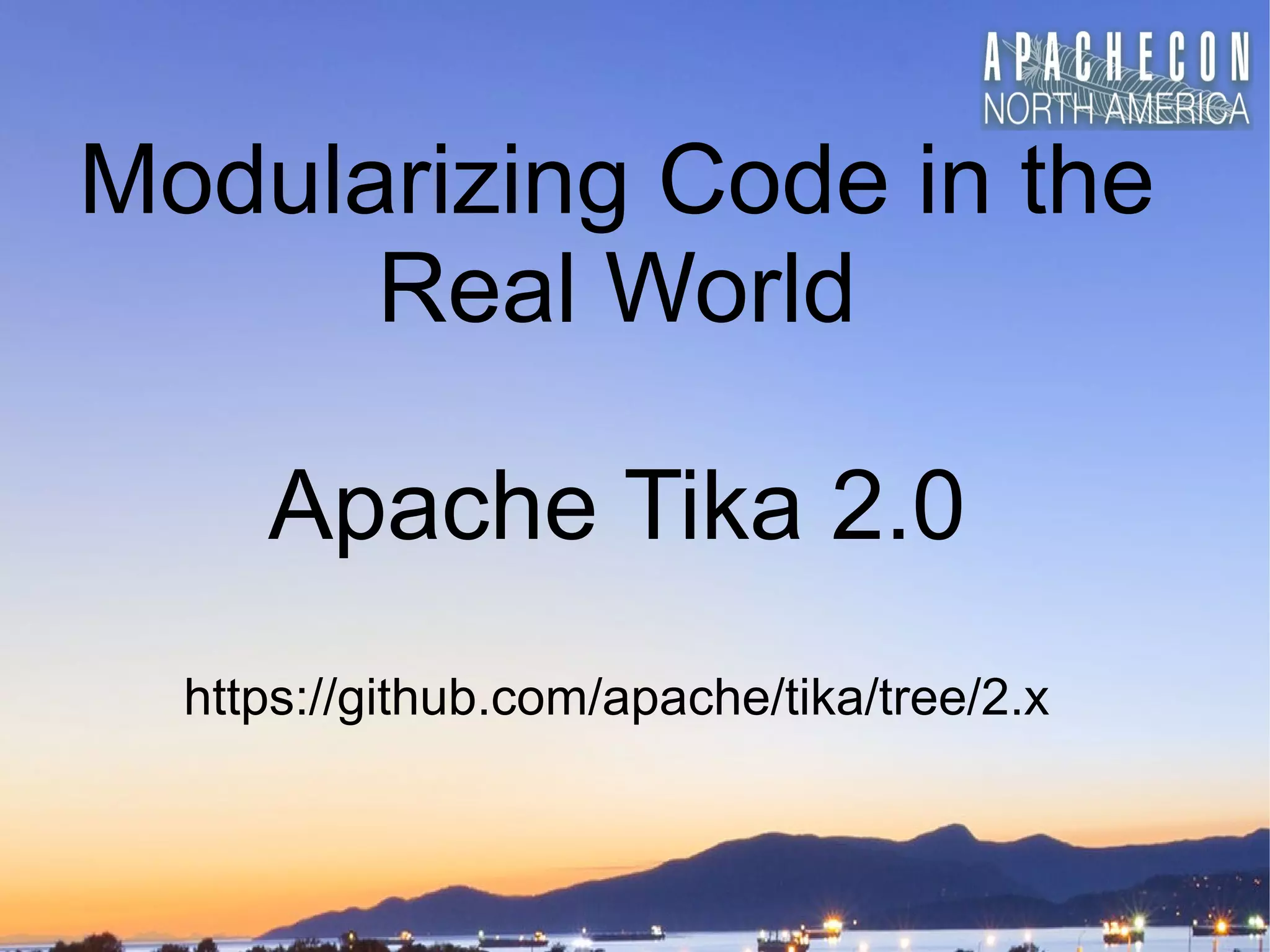 Modular Open Source In Java For Now And Later Ppt