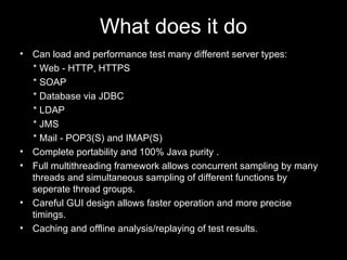 Apachejmeterabriefintroduction | PPT | Web Development | Internet