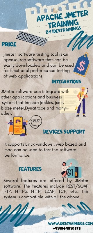 Apache Jmeter Infographics Pdf Pdf
