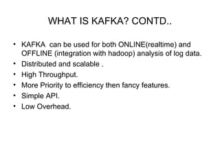 Apache kafka- Onkar Kadam | PPT