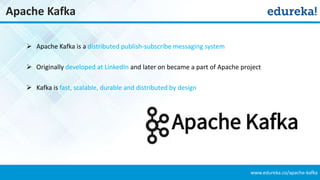 Apache Kafka: Next Generation Distributed Messaging System | PPTX