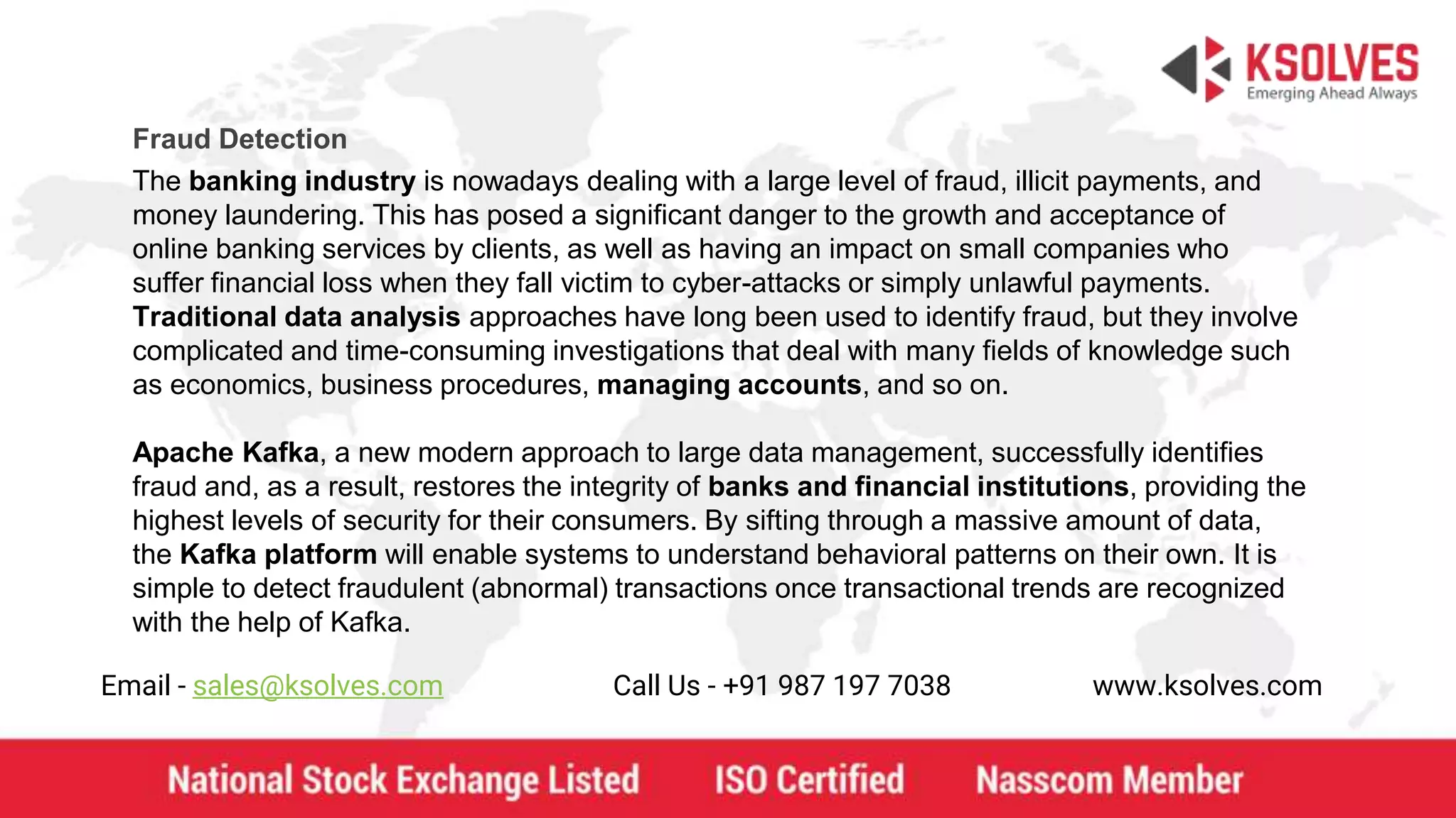 Apache kafka an ideal data streaming solution for your bank | PPT