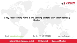 Apache kafka an ideal data streaming solution for your bank | PPT