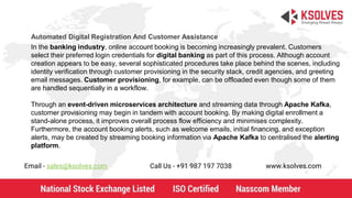 Apache kafka an ideal data streaming solution for your bank | PPT