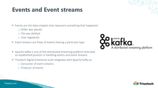 Apache Kafka event streams with processes and decisions | PPT