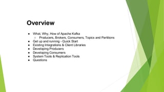 Apache Kafka - Developing Real-time Data Pipelines | PPT