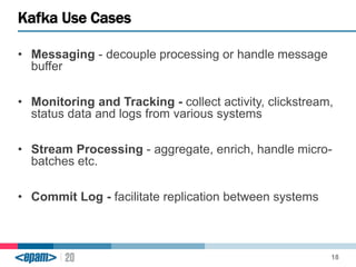Apache Kafka - Messaging System Overview | PPT