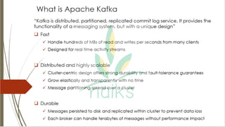 Apache Kafka as a message queue | PPT