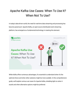 Apache Kafka Use Cases_ When To Use It_ When Not To Use_.pdf