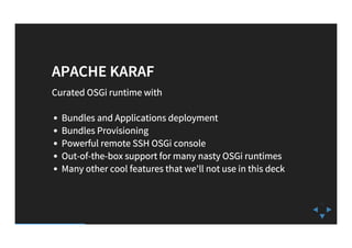 Apache Karaf, the crossroad of IoT and Java - Matteo Rulli | PDF | Computing | Technology ...