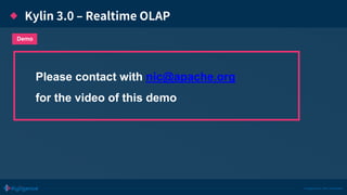 Apache kylin boost your sqls on extremely large dataset | PPT