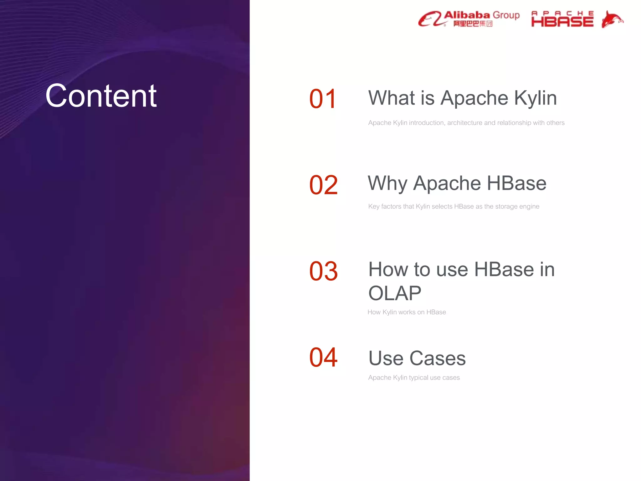 Apache Kylin on HBase: Extreme OLAP engine for big data | PPTX | Databases | Computer Software ...