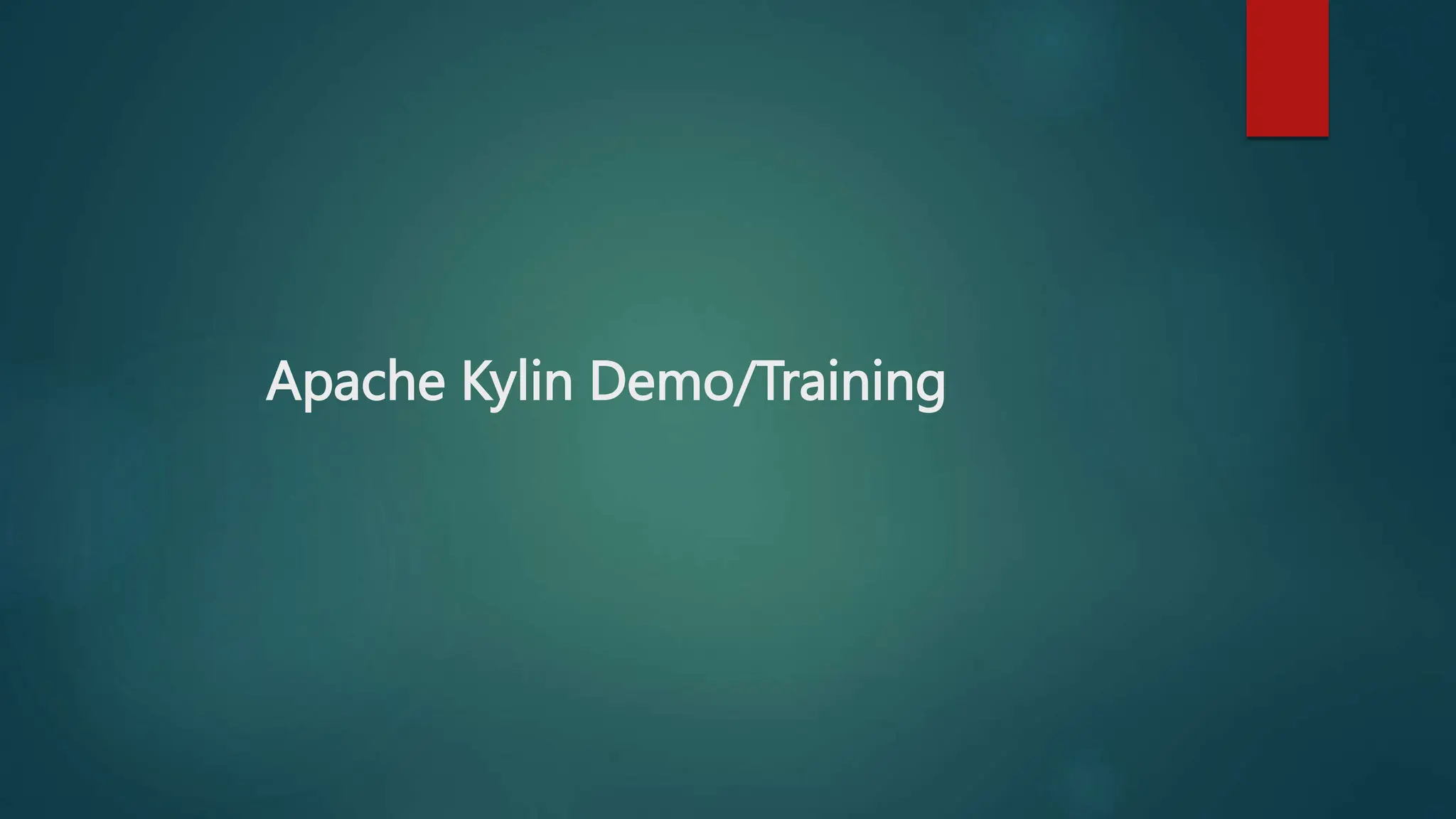 introduction and use of apache_kylo.pptx | Cloud Computing | Internet