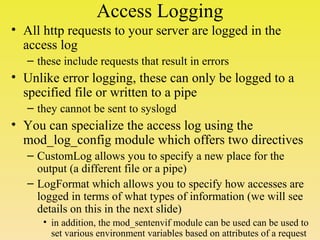 Apache logs monitoring | PPT