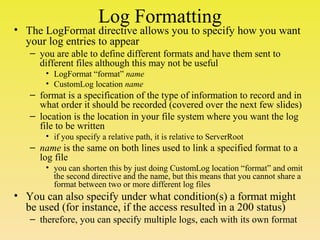 Apache logs monitoring | PPT