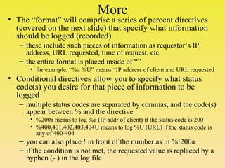 Apache logs monitoring | PPT