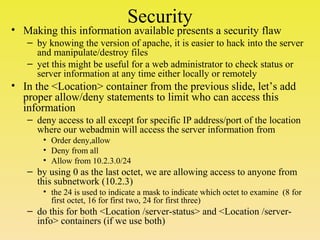 Apache logs monitoring | PPT