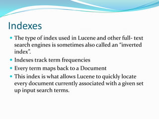 Apache lucene | PPTX