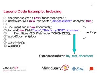 Apache Lucene Searching The Web | PPT | Search | Internet