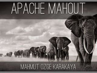 Apache Mahout | PPTX