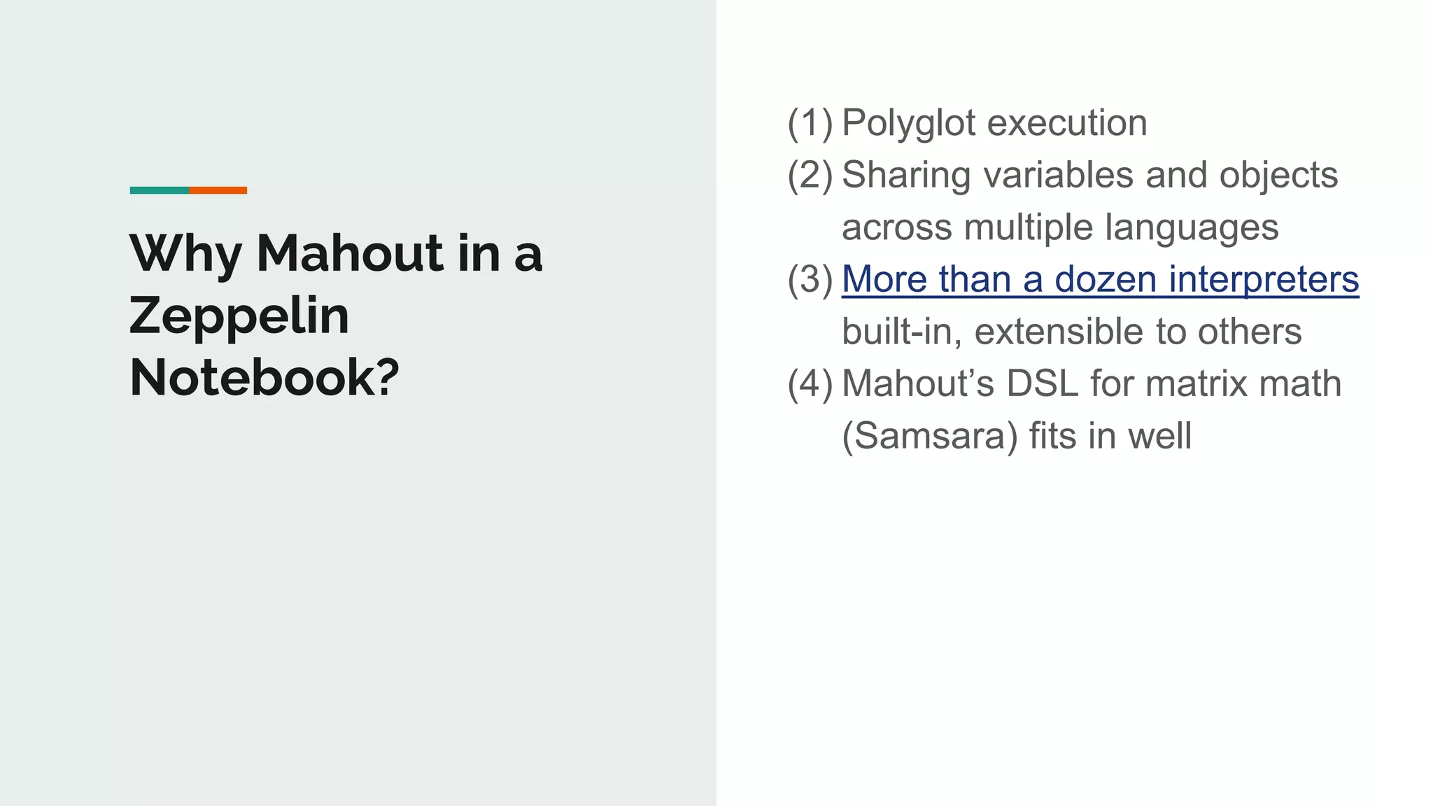 Apache Mahout on Zeppelin.pptx